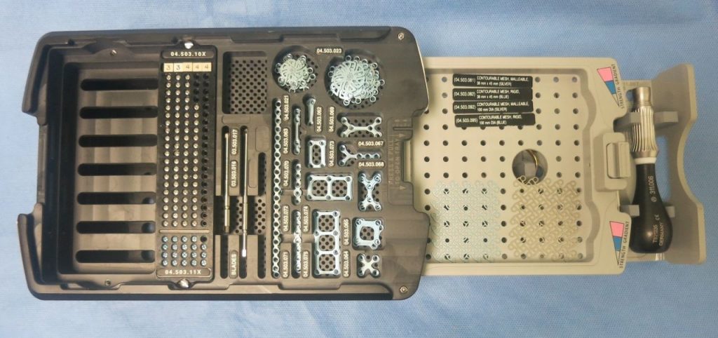 Titanium Cranial Plate and Mesh - LithosMed